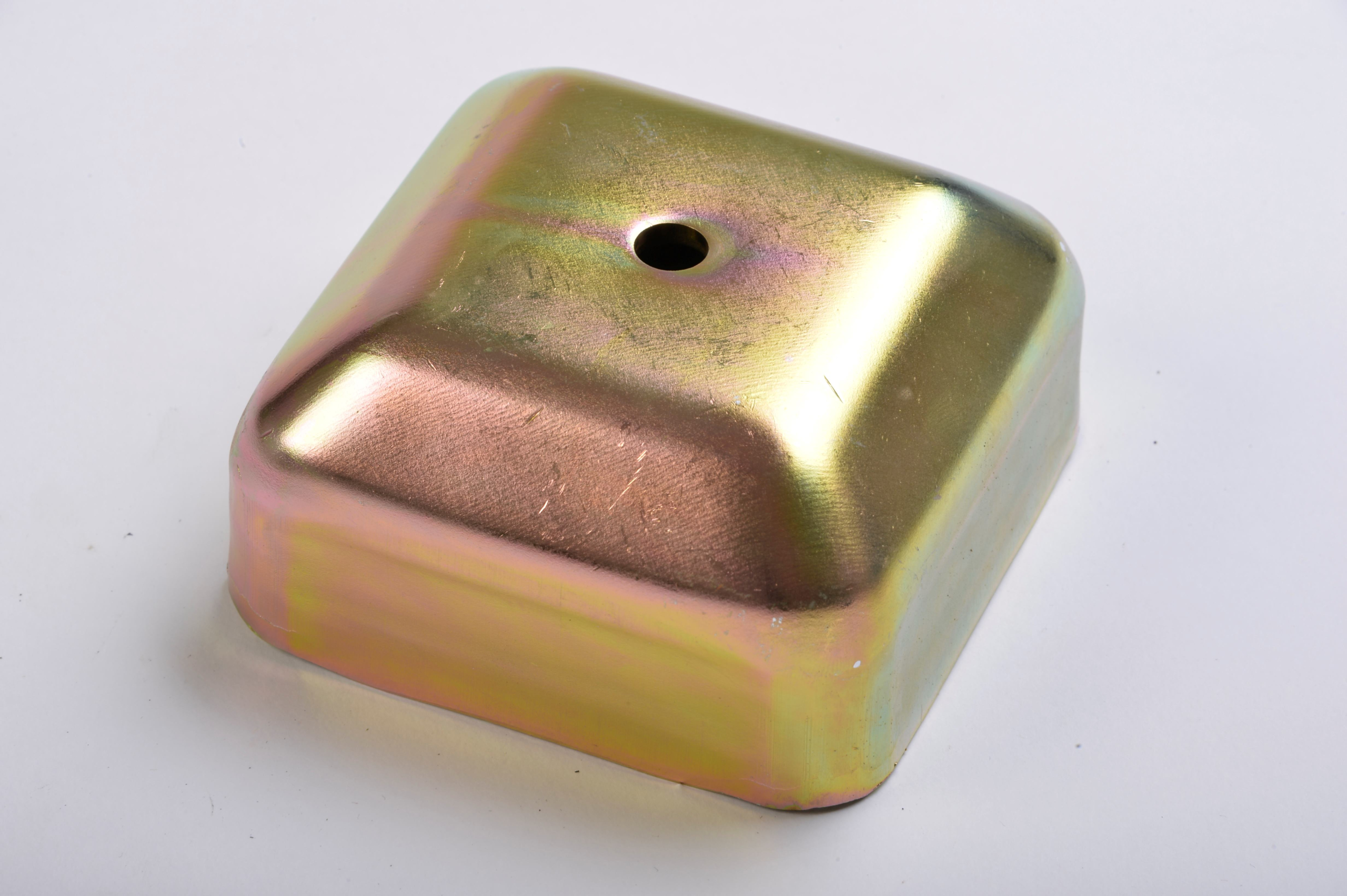 Steel Pallet Foot Caps – KPF66 (100 mm Height, 91 mm Width) - Kirmell Ltd