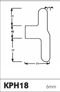 Heavy-Duty Steel Junction Corner Joint – KPH18 (71 mm Wide, 6 mm Thick ...