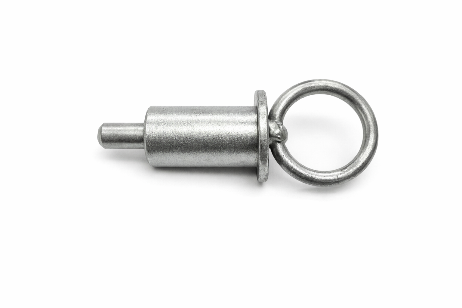 Spring Bullnose Non-Locking Plunger ‘L’ with Ring – Zinc Plated Steel ...