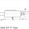 Spring Shoot Bolt ‘P’ Type – Zinc Plated Cable-Operated Spring-Loaded ...